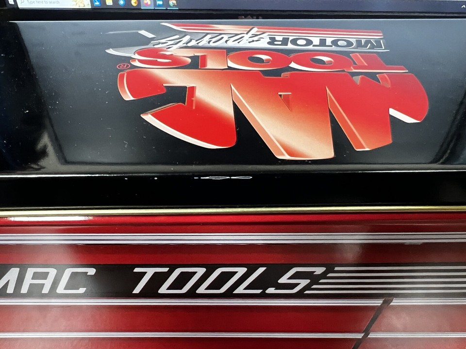 1997 Mac Tools #97 Motor Sports NASCAR With Tin Tool Box | eBay