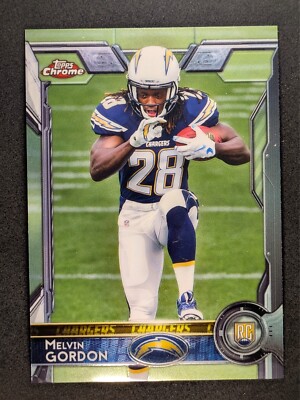 2015 Topps Chrome - Rookies Melvin Gordon #105 (RC) Chargers Rookie | eBay