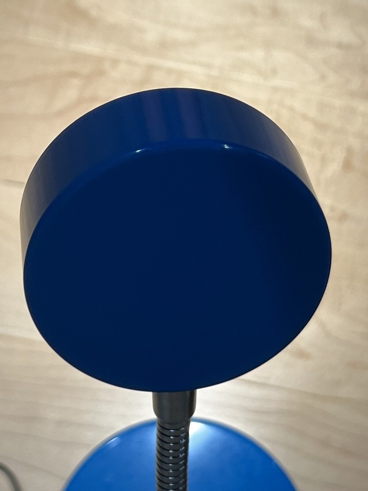 Blue Desk Lamp Globe Electric LED Office Dorm Study Bedside Lamps 250 ...