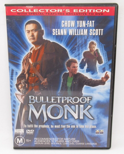 Bulletproof Monk (DVD, 2003) PAL- Seann Willam Scott - Region 4 - Mint ...