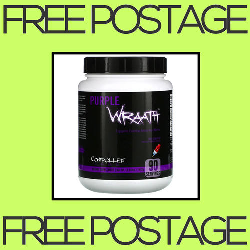 NEW Controlled Labs, Purple Wraath American Ice - 2.54 lbs 1152 g FREE ...