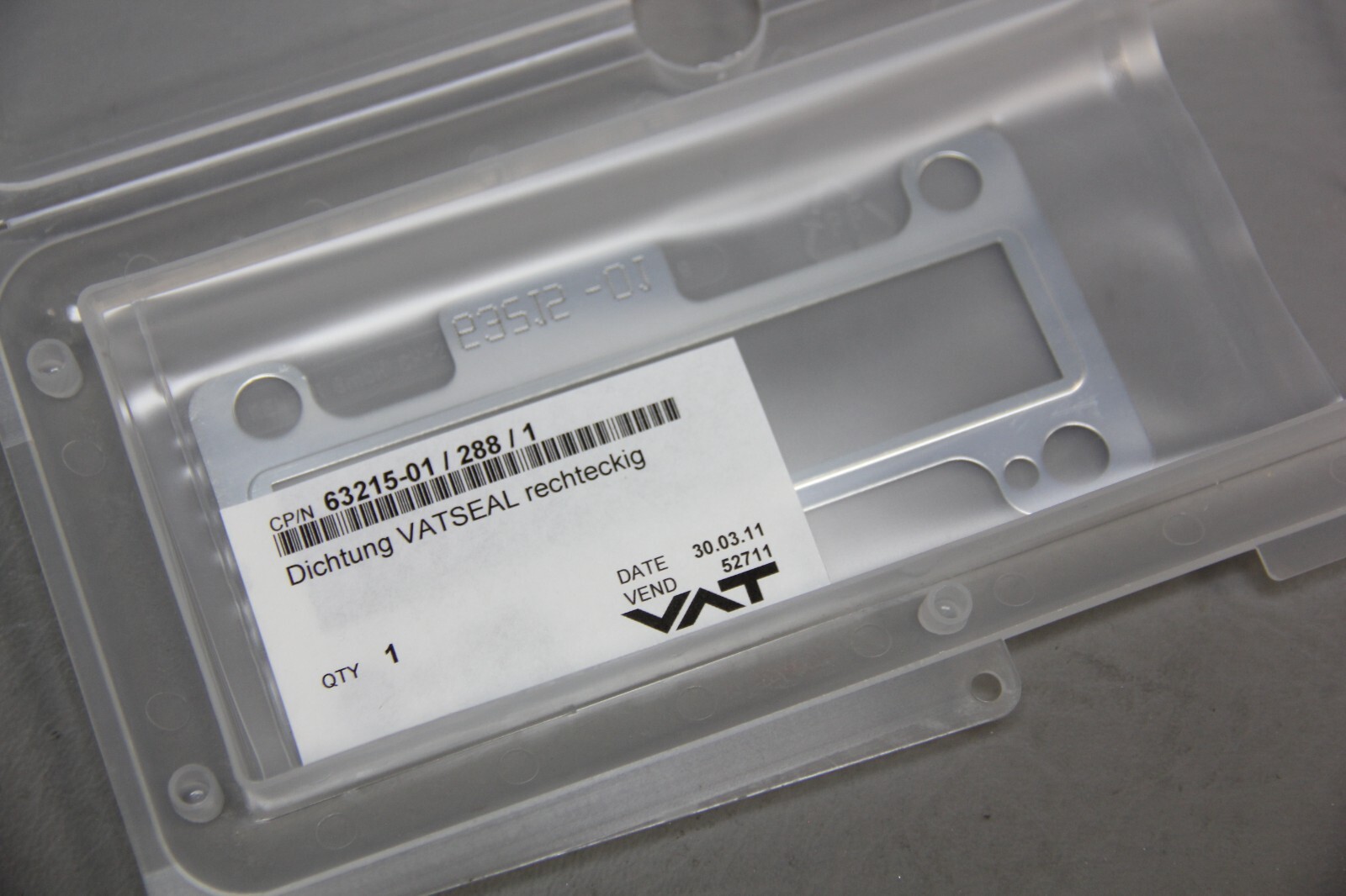 NEW VAT GATE VALVE REPLACMENT SEAL VATSEAL 63215-01 | eBay