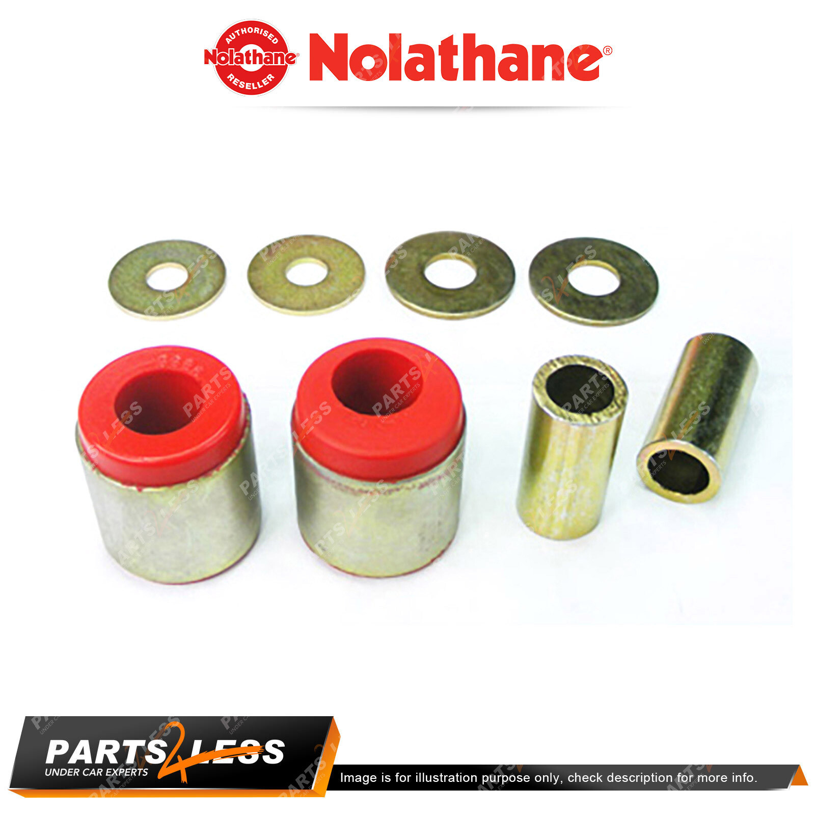 Nolathane Complete Front Control Arm Lower Inner Rear Bushing Alignment ...