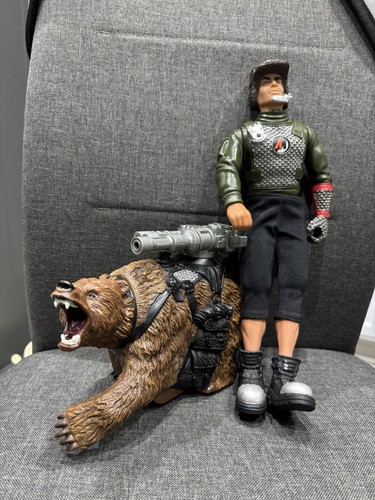 Vintage Action Man Mission Grizzly Remote Control Bear Working ...