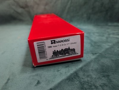 Ho Scale Rivarossi 1569 Heisler "T.O.M Co n1" 3 trucks Ohio Match ...