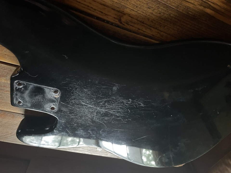 Vintage Fender Bass Precision Body 62 AVRI USA Mid 90s with Neck Plate ...