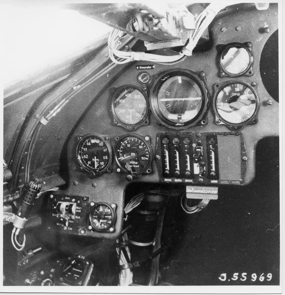 Funkhöhenmesser luftwaffe AFN101 me109 bf109 me262 Bf110 fw190 cockpit ...