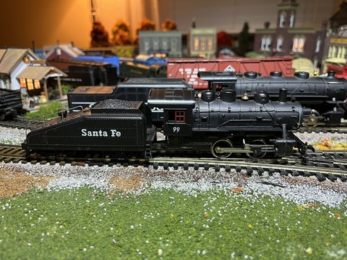 HO Scale Mantua Tyco Santa Fe 0-4-0 #99 Switcher Steam Locomotive ...
