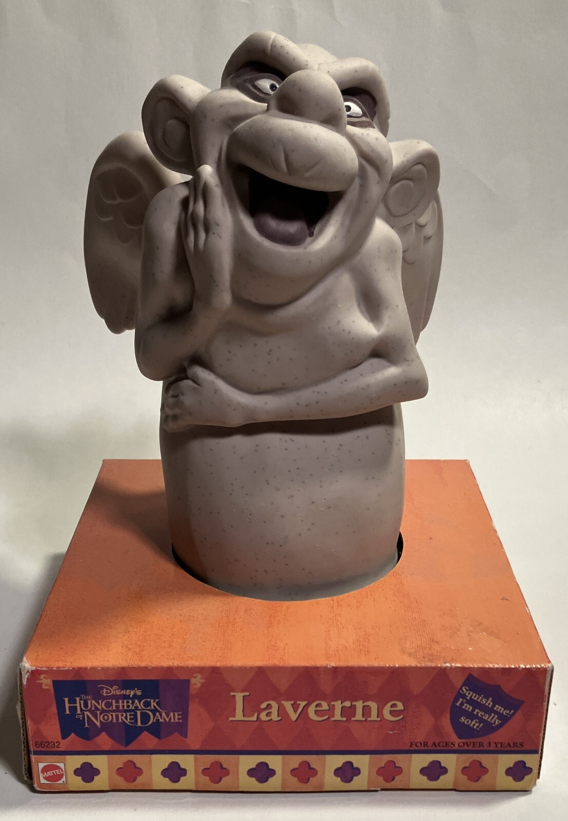 Disney Hunchback of Notre Dame Laverne Gargoyle Soft Rubber Figure - 1 ...