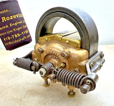 REBUILT BRASS WEBSTER JY MAGNETO Hit & Miss GAS ENGINE Old MAG # 33748 ...