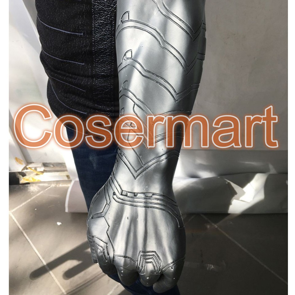 Cosplay Winter Soldier Bucky Barnes Armor Arm Captain America Superhero ...