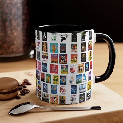 Broadway Musical Poster Hamilton Oz Wicked My Fair Lady Accent Coffee ...