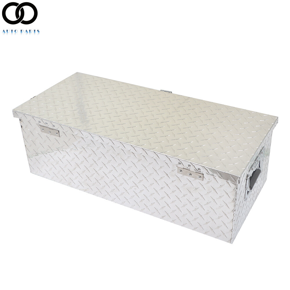 20" x12" x9.5" Aluminum Diamond Plate Tool Box For Pickup Truck RV ...