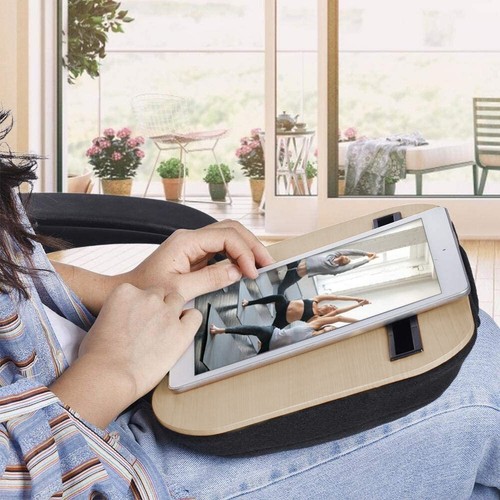 Lap Cushioned Desk Knee Laptop Notebook Tray Portable Computer Tablet ...