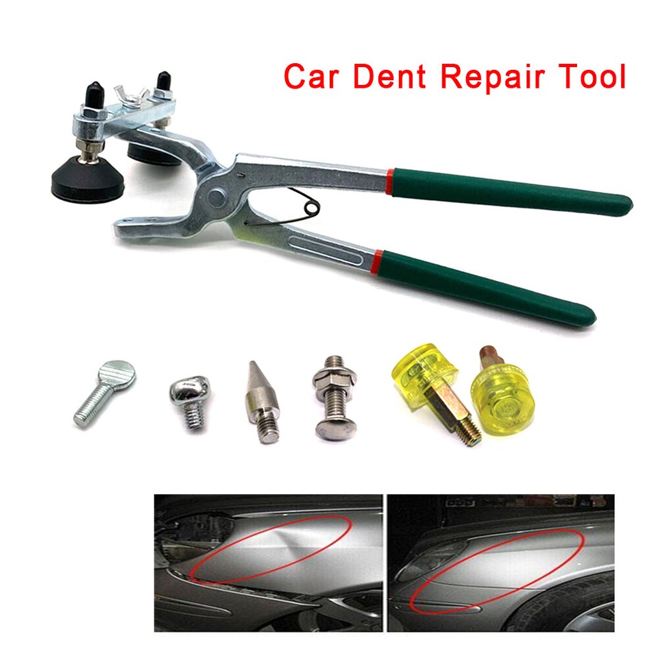 Paintless Dent Repair Pliers Auto Body Repair Kit Car Fender Edge ...
