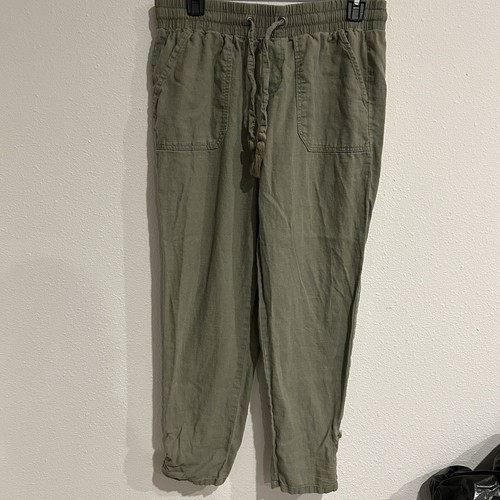 Sound Style Elastic Waist Convertible Pants Medium Simple Lightweight ...