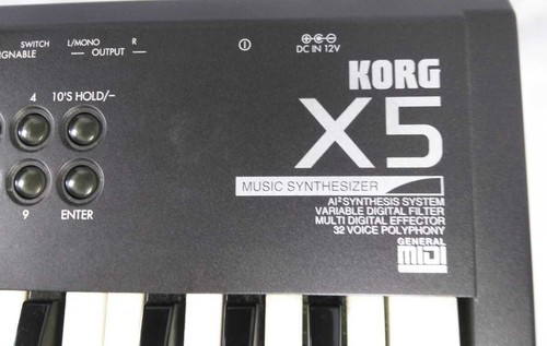 KORG X5 Music Synthesizer Black keyboard Music Instruments | eBay
