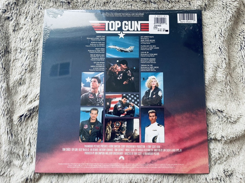 Top Gun (RED Colored Vinyl Limited Edition) • NEW • Soundtrack, Danger ...