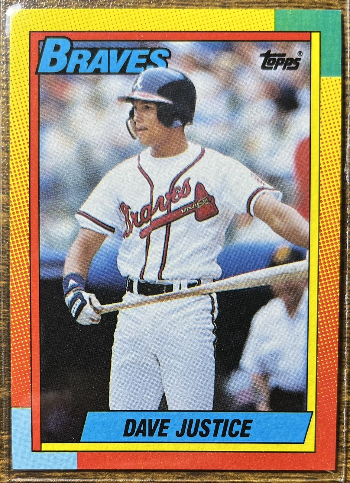 1990 TOPPS TRADED DAVE JUSTICE ATLANTA BRAVES #48T | eBay