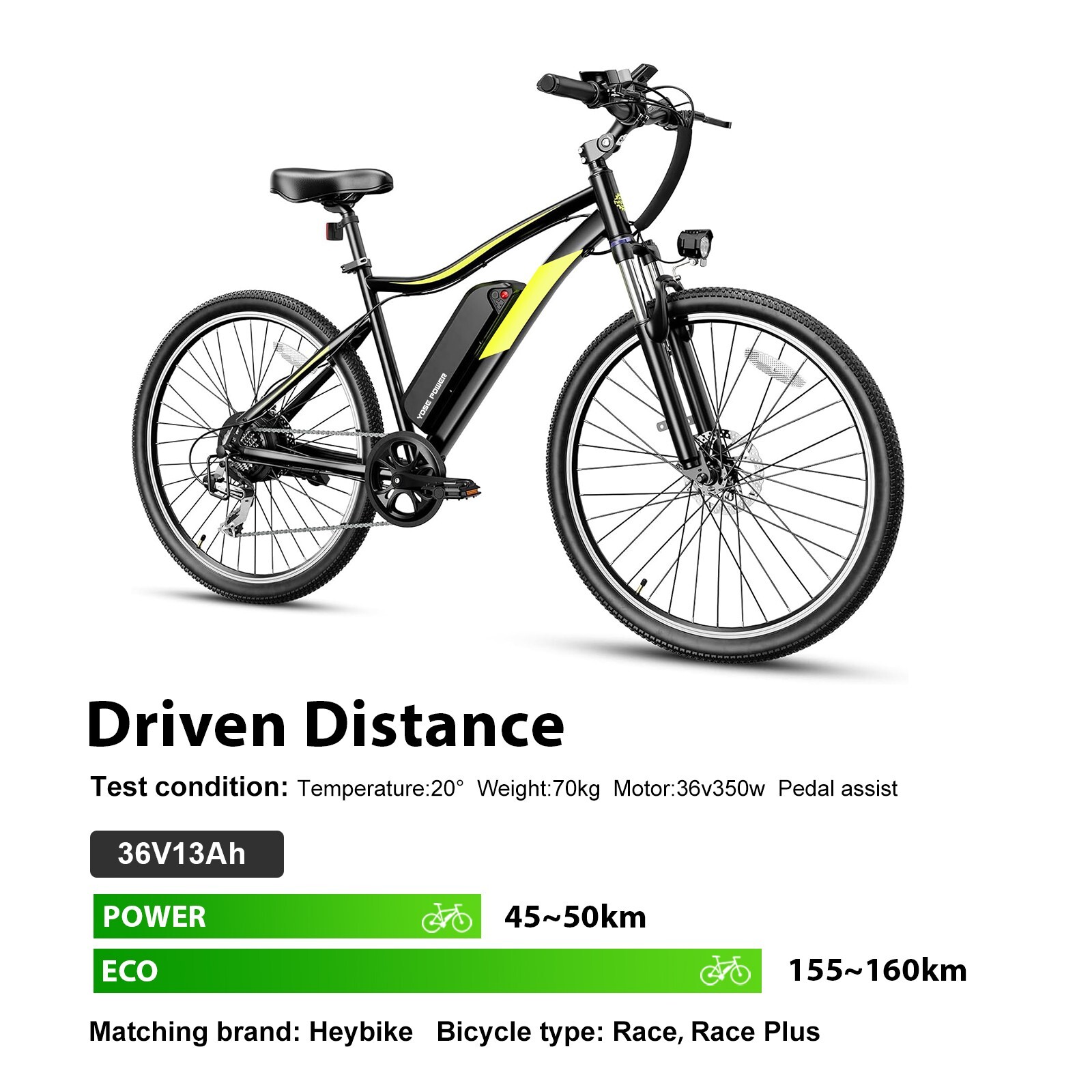Jasion Electric Bike Battery 36V 13Ah for EB5 Ebike Battery Replacement ...