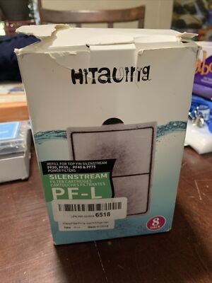 refill for top fin silenstream PF20,PF30,PF40&PF74 power filters 8pack ...