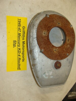 1946-47 Mercury Kiekhaefer KD-4 outboard 6hp Rocket gas fuel tank cap ...