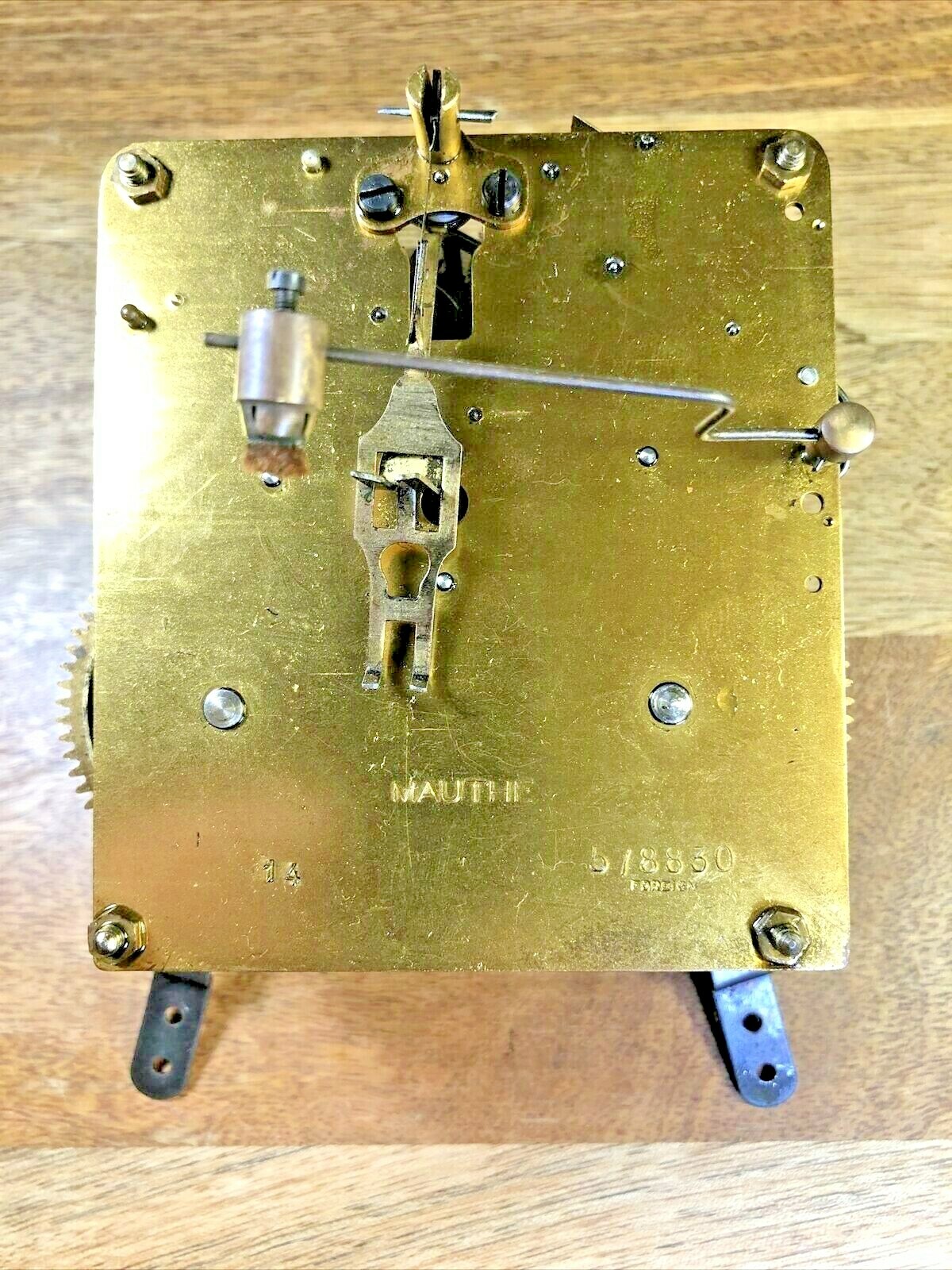 Mauthe Clock Movement (#2) Rack (See Pics to ID Movement) (K7138) | eBay