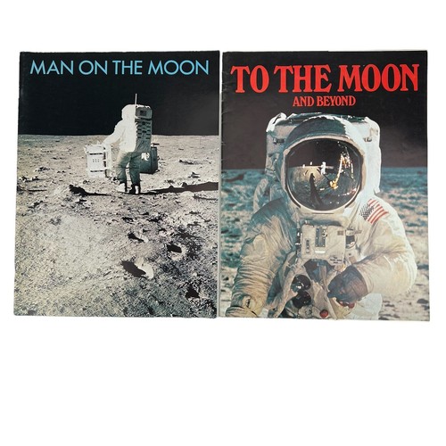 Lot of 2x RARE 1969 APOLLO LUNAR MOON MISSION Books by U.S. Information ...