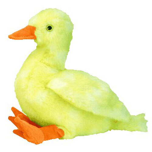 TY Classic Plush - QUACKIE the Duck (9.5 inch) - MWMTs Stuffed Animal ...