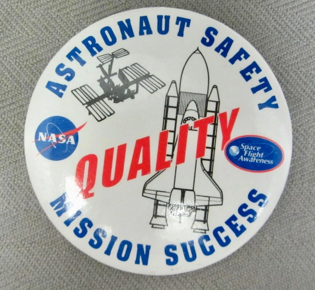 Nasa Spaceship Buttons