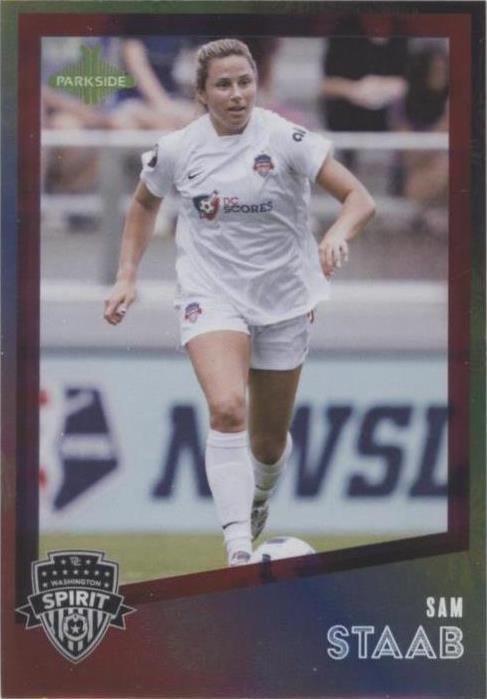 2023 Parkside NWSL Vol. 1 - Sam Staab #141 Shimmer /100 for sale online ...