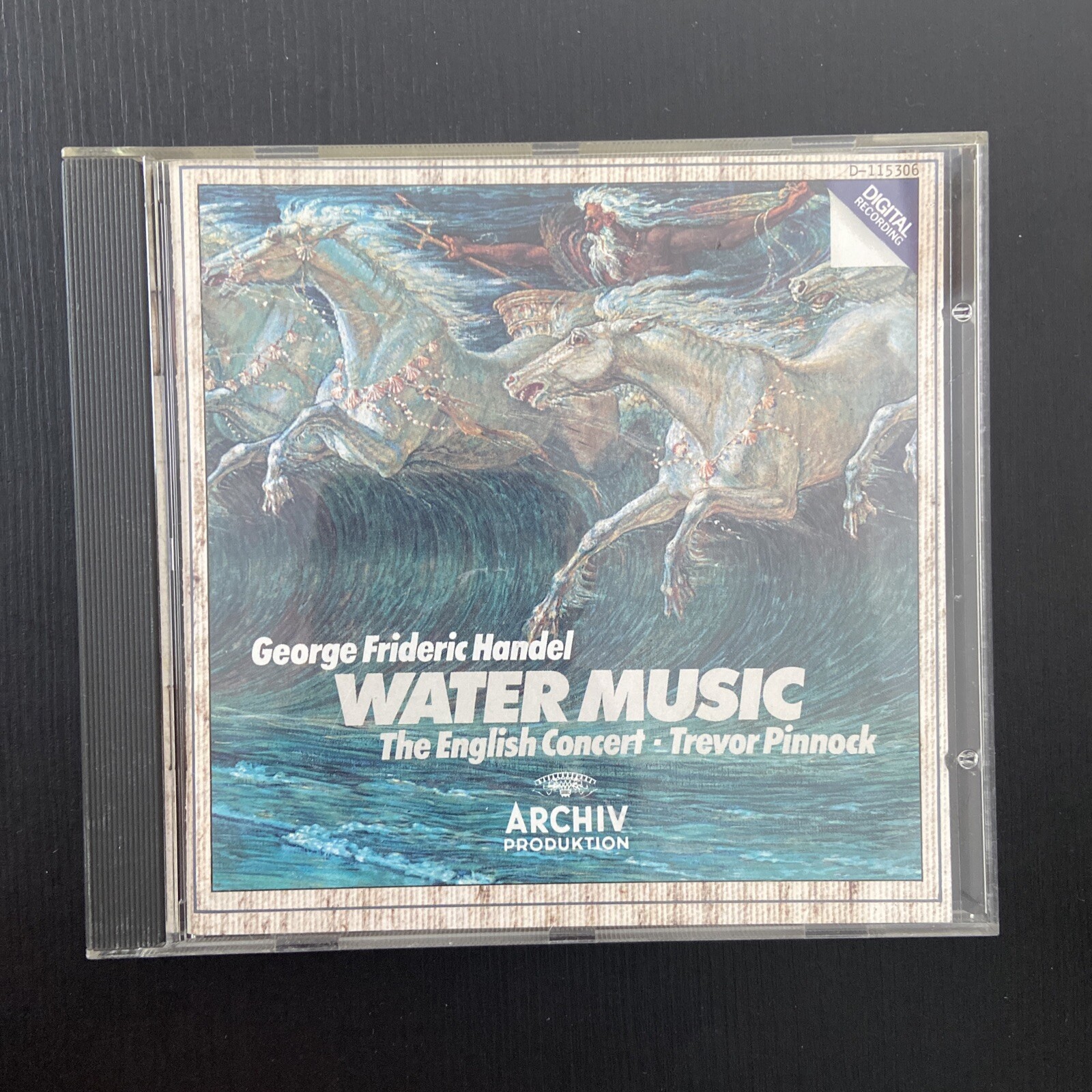 George Frideric Handel Water Music CD The English Concert Trevor ...