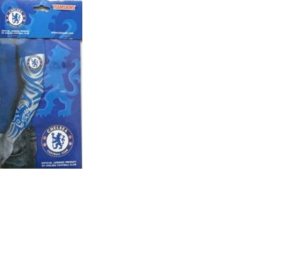 Official Chelsea Football Sleeve, Slip On Arm, Fake Tattoo. New | eBay UK