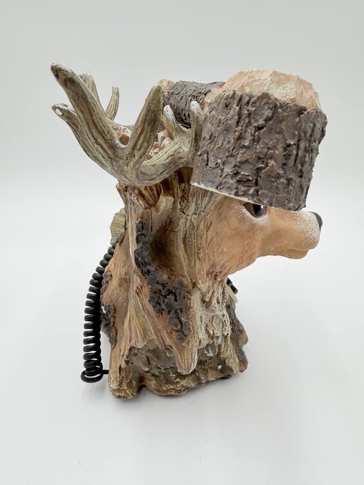 Phone Telephone Deer Hunting Stand Land Line Cross Sculpture Art VTG ...