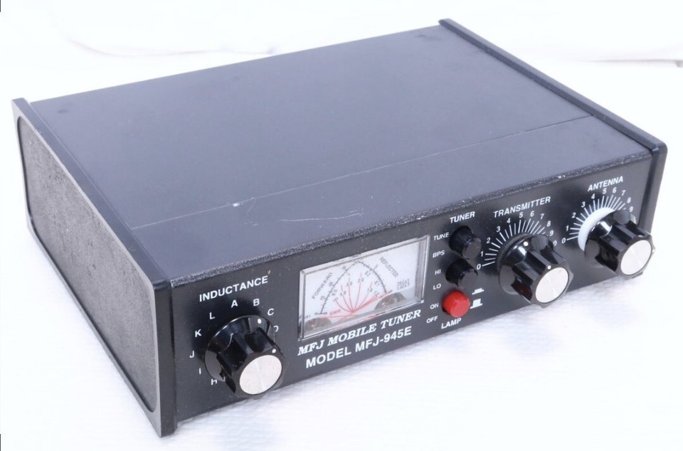 MFJ-945E Antenna Tuner SWR Power Meter 1.8-54MHz 300W HF 50MHz Manual ...
