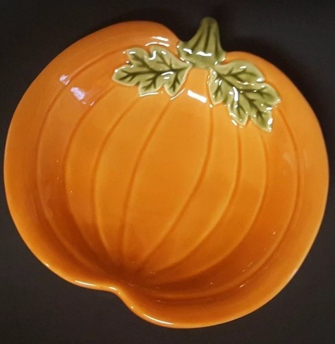 Pampered Chef Halloween Pumpkin Dish #2082 Autumn Thanksgiving 🔥 ...