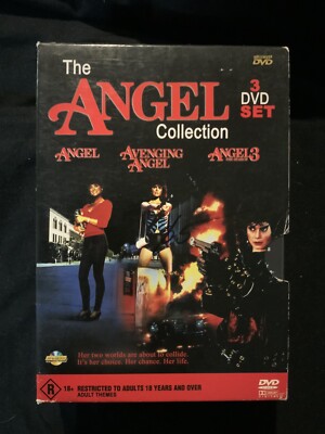 The Angel Collection Trilogy 1 2 & 3 - Genuine Region 4 DVD Badass 80s ...