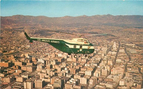 Airways Passenger Helicopter Flight Mitock Los Angeles California 20 ...