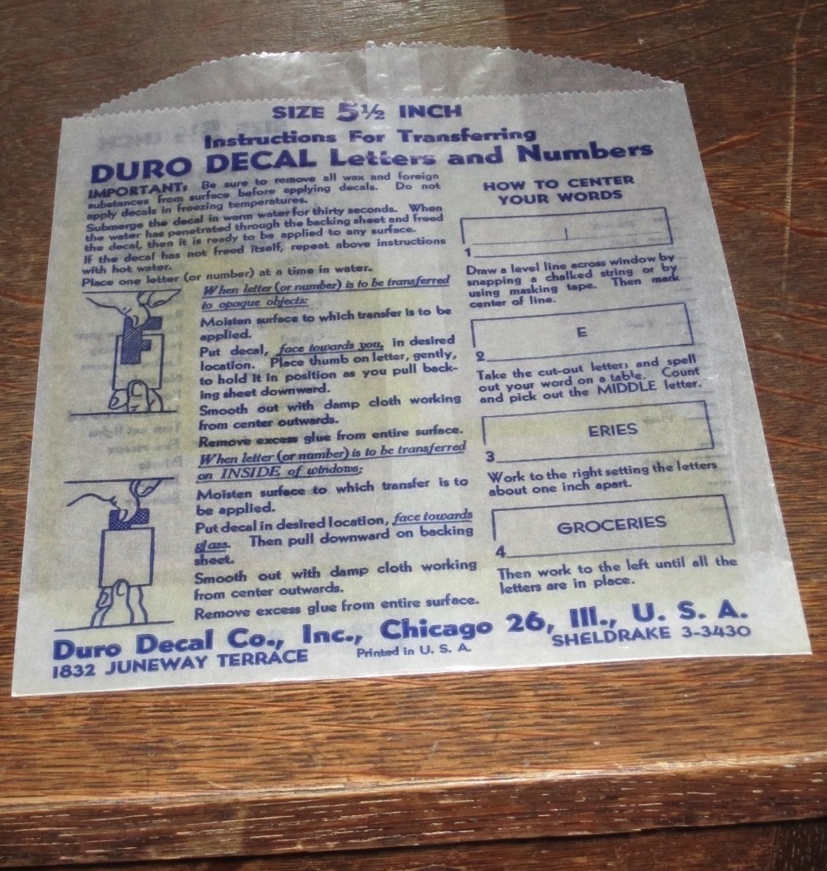 A-Z 0-9 Vintage 5½" DURO Waterslide Decals Letters Numbers Gold Auto ...