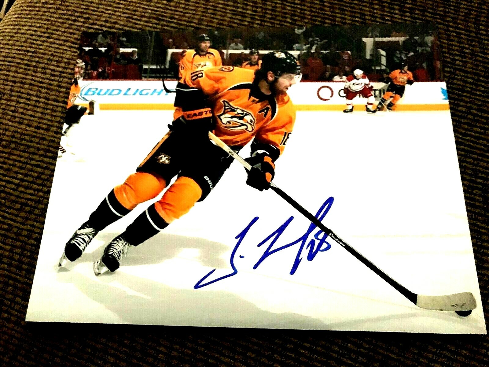 James Neal Autographed Nashville Predators 8x10 Photo COA | eBay