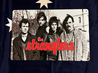 THE STRANGLERS 🎸 TIN METAL SIGN🇺🇸CONCERT ACCESSORIES & GIFT | eBay