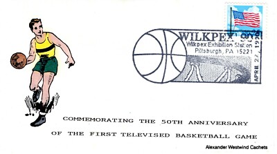 FIRST TELEVISED BASKETBALL GAME, PITTSBURGH, PA 1990 FDC9129 | eBay