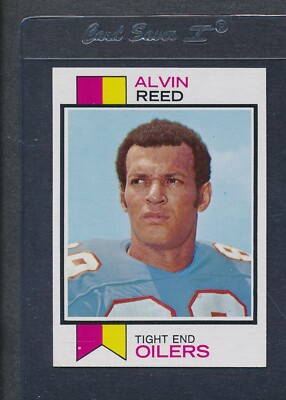 1973 Topps #506 Alvin Reed Oilers NM *2351 | eBay
