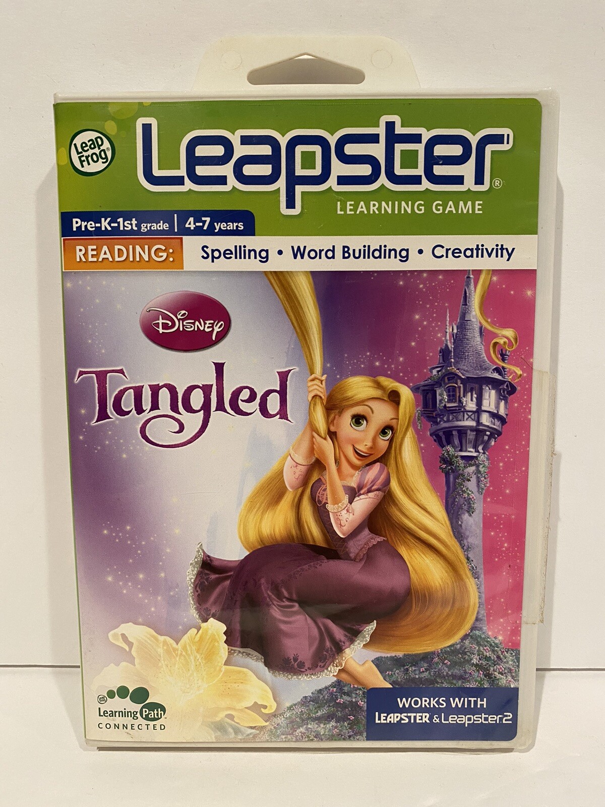 LeapFrog Leapster Learning Game Disney Tangled Leapster 1 and Leapster ...