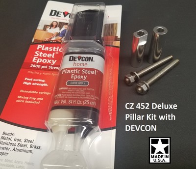 CZ 452 DELUXE Pillar Kit DIY Stock Pillar Bedding w/ DEVCON | eBay