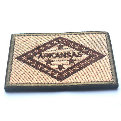USA Arkansas AR STATE FLAG U.S. ARMY TACTICAL HOOK PATCH | eBay