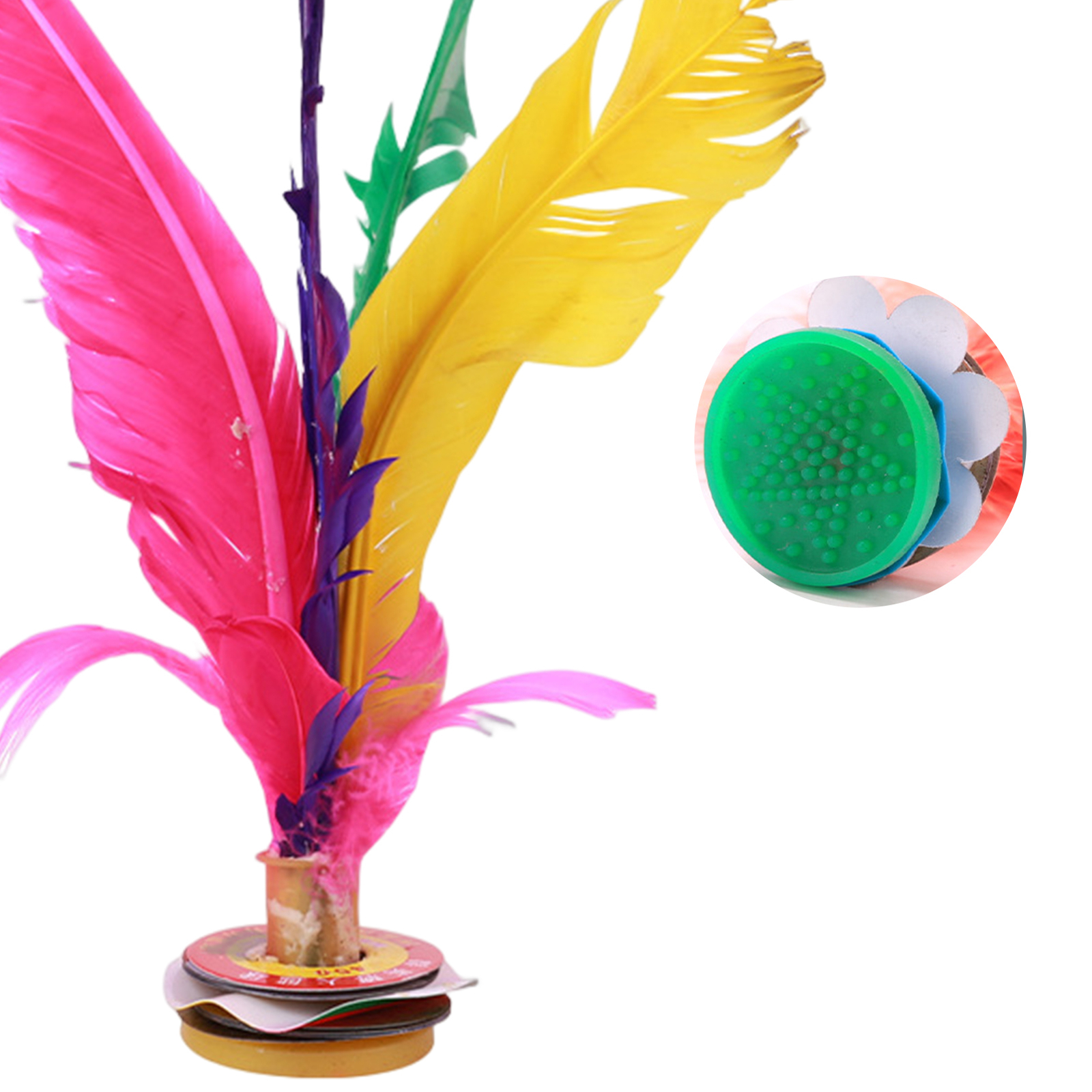Kick Shuttlecock Improve Hand-eye Coordination Competition Foot Kick ...