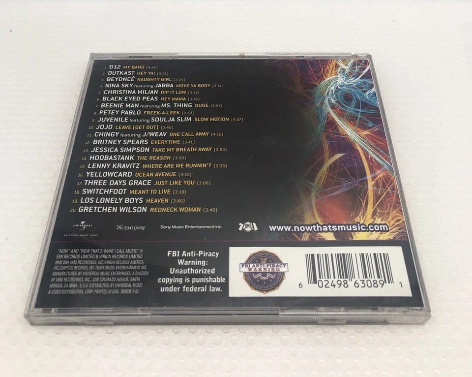 Now That’s What I Call Music 2 CD Set (18,16) | eBay
