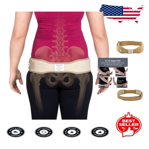 SI-LOC Sacroiliac Joint Belt for Women & Men - Ultimate Back Pain ...