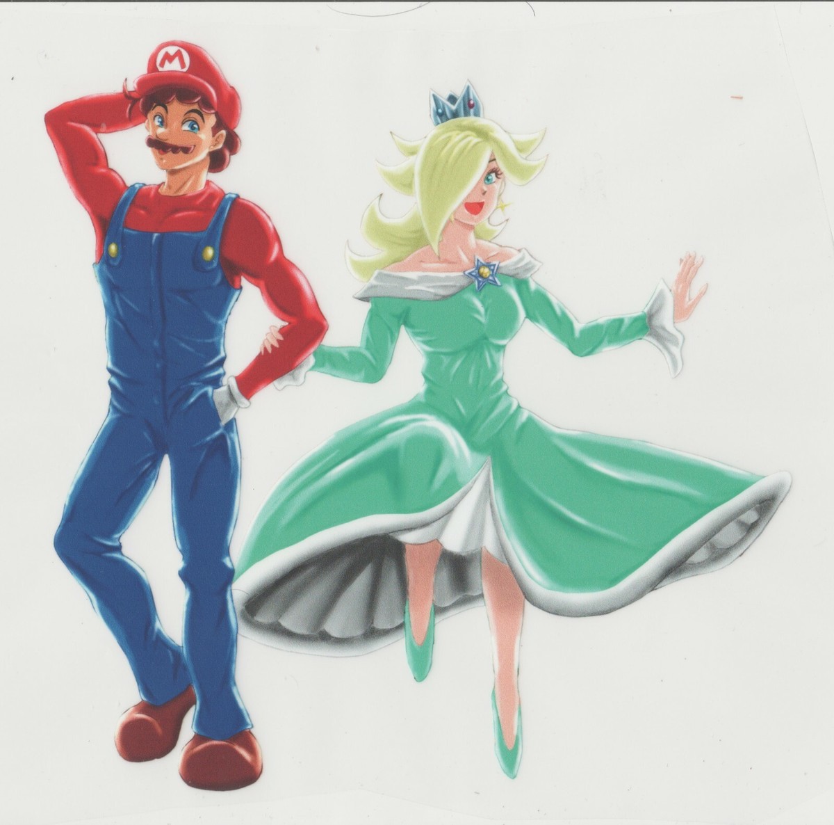 Princess Rosalina And Mario In Love